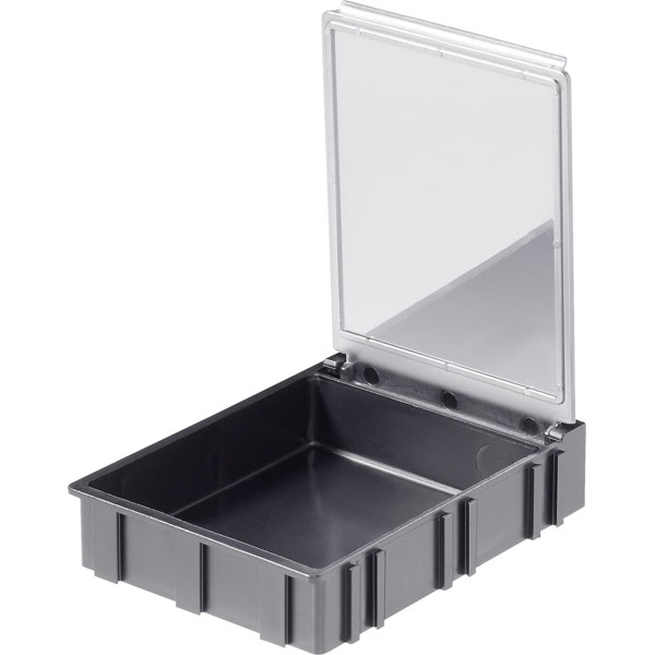 Licefa N466101LS SMD-BOX 4 68 x 57 x 15mm - ESD Conductive - Black ...