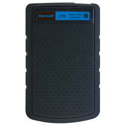 Transcend TS2TSJ25H3B StoreJet 25H3 USB 3.0 External Hard Drive 2TB ...