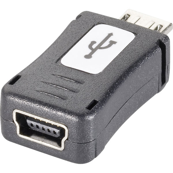 Renkforce 1360263 USB Adapter Micro B To Mini B | Rapid Online