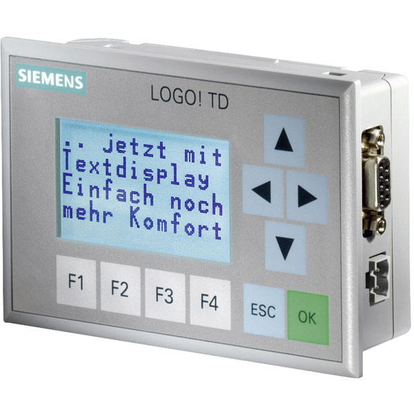 Siemens 6ED1055-4MH00-0BA0 LOGO! External Text Display | Rapid Online