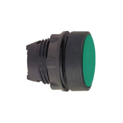 Schneider Electric ZB5AA3 Pushbutton Head Flush Green | Rapid Online