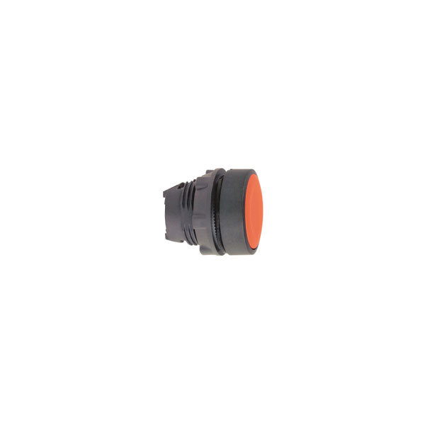 Schneider Electric ZB5AA4 Pushbutton Head Flush Red | Rapid Electronics