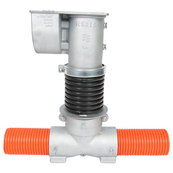 Replenishh RS115TP450 115 Retention Socket With Tee Swivel Bend Rapid