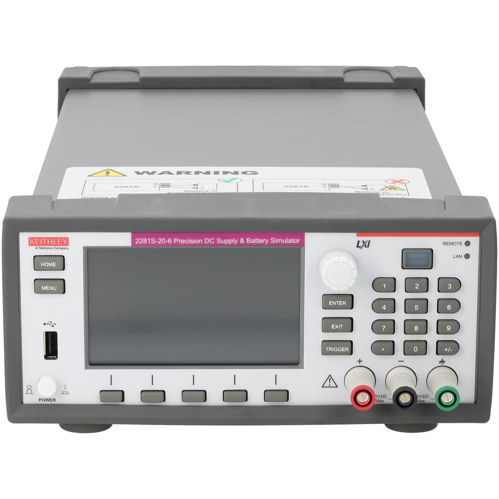 Keithley 2281S-20-6 Single Ch. Precision DC Power Supply & Battery Simulator | Rapid Online