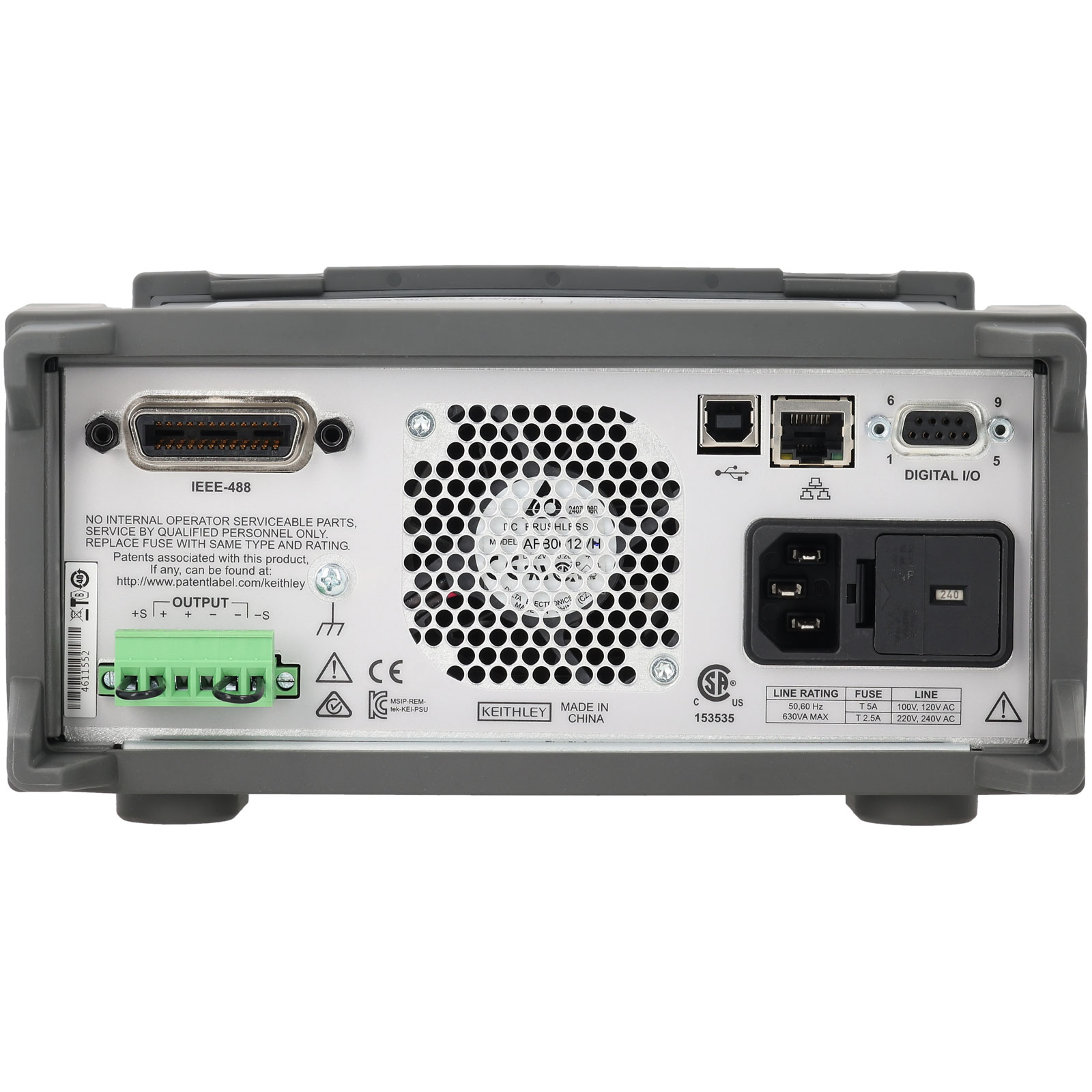 Keithley 2281S-20-6 Single Ch. Precision DC Power Supply & Battery Simulator | Rapid Online