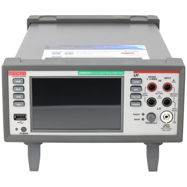 Keithley DMM6500 6½-Digit Touchscreen Multimeter | Rapid Online