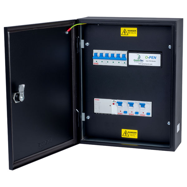 Matt:E EV-3-40-R 3PH Type A 40A RCBO Connection Unit for 3x 1PH 32A EVC ...