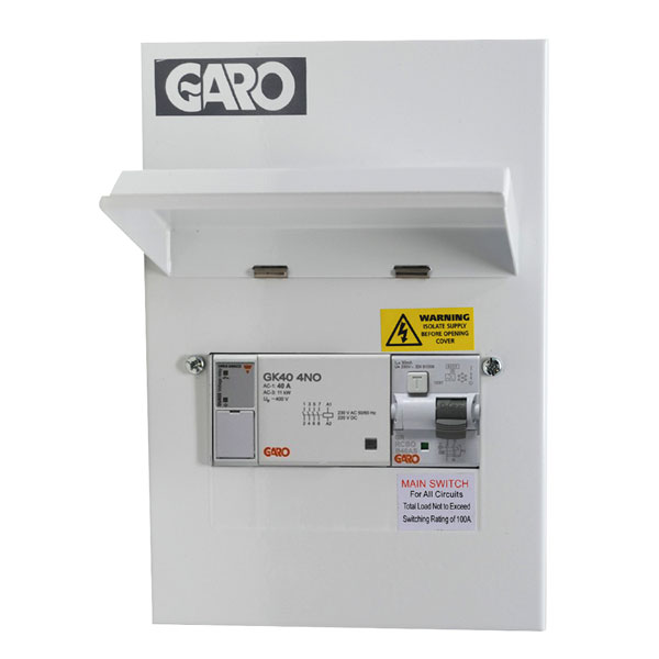Garo G6ev40pme Mcu 40amp Type A Rcbo Pme Fault Det Connection Unit 6
