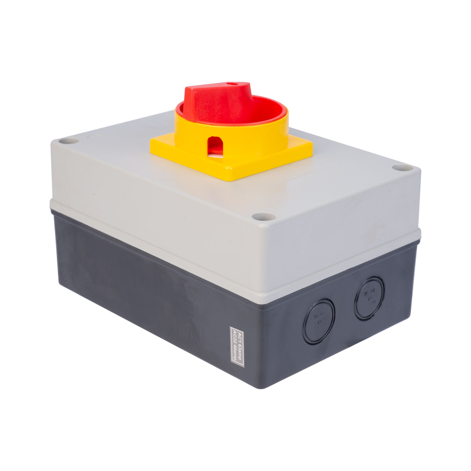 Garo SS 363 IP65 3 Pole Rotary Isolator Switch 63A | Rapid Online