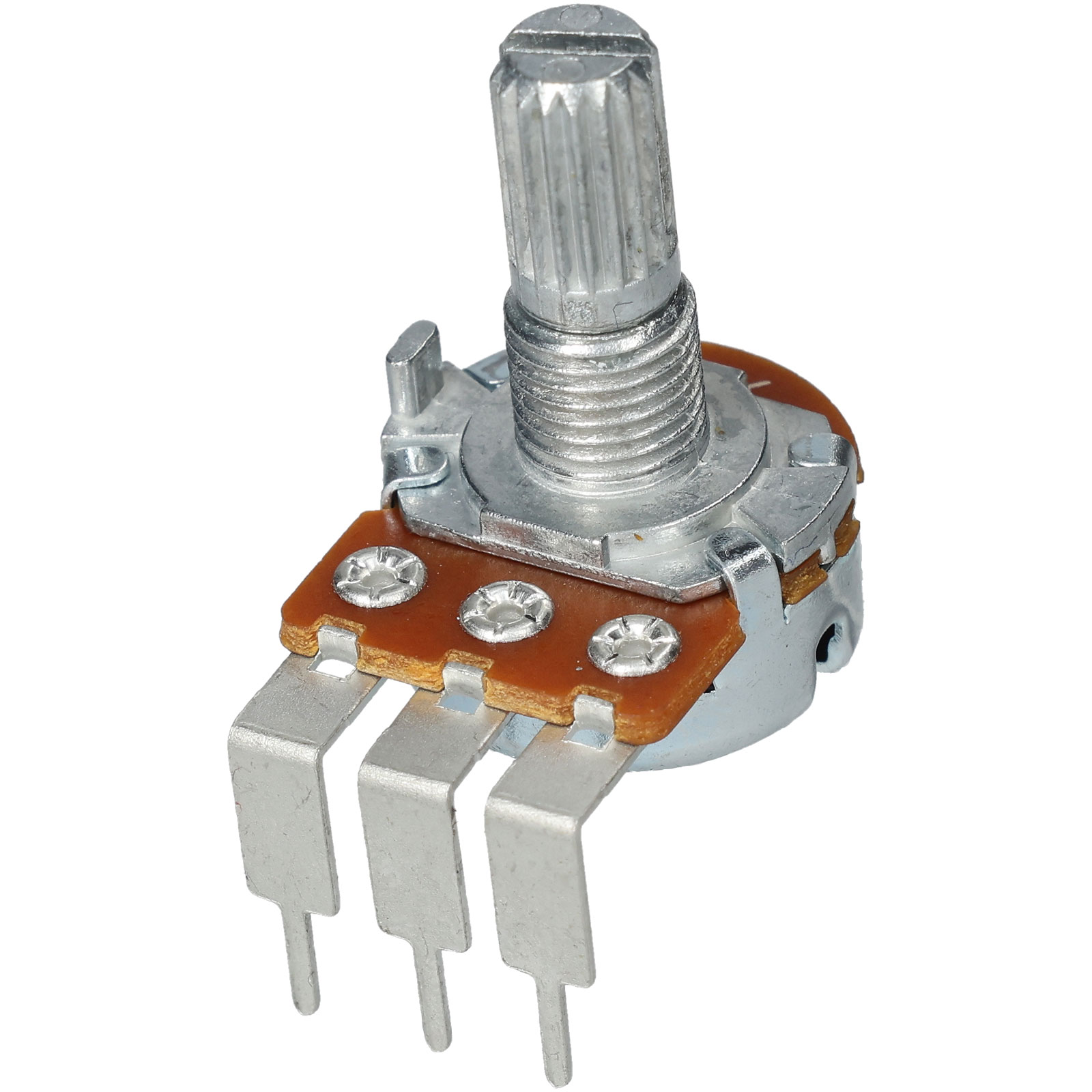 Taiwan Alpha RV16AF-41-17K-C20K-3 20K Rev-Log 16mm Metal PC mount ...