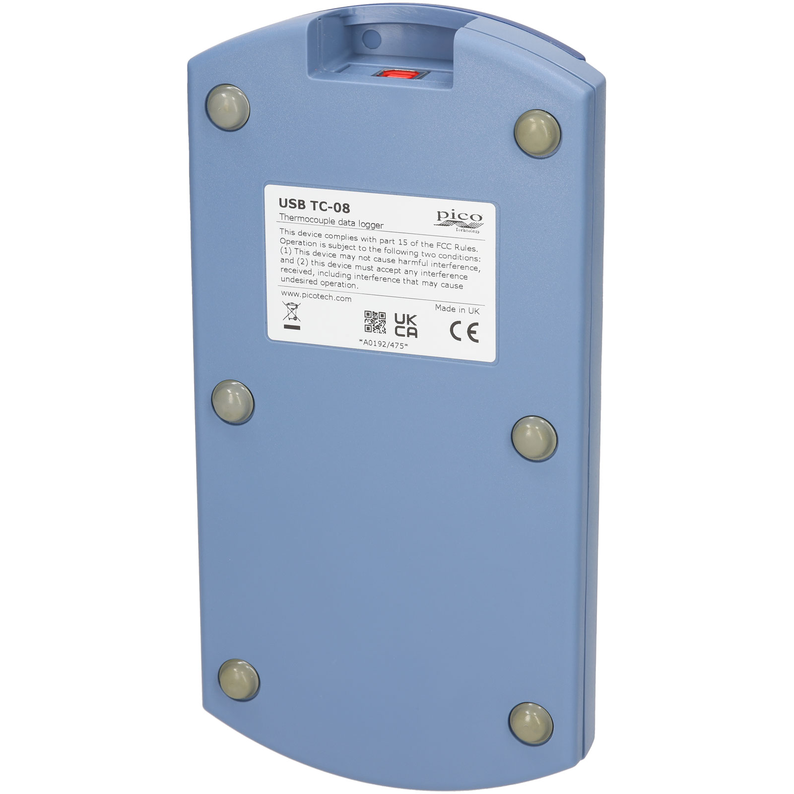 Pico TC-08 Thermocouple Temperature Data Logger, 8 Channels | Rapid Online