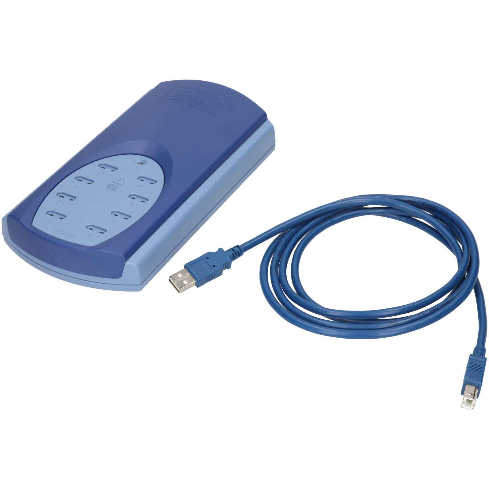 Pico TC-08 Thermocouple Temperature Data Logger, 8 Channels | Rapid Online