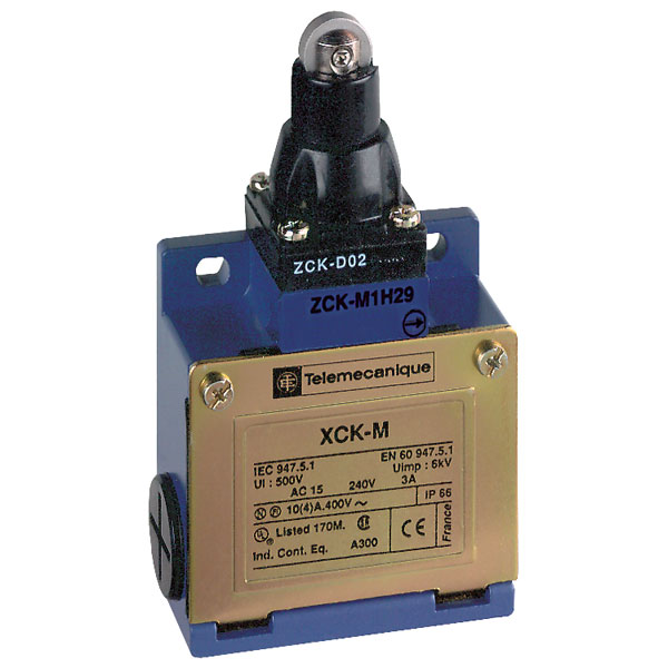 Telemecanique XCKM102 Metal Roller Plunger NC+NO Snap PG11 OsiSense ...