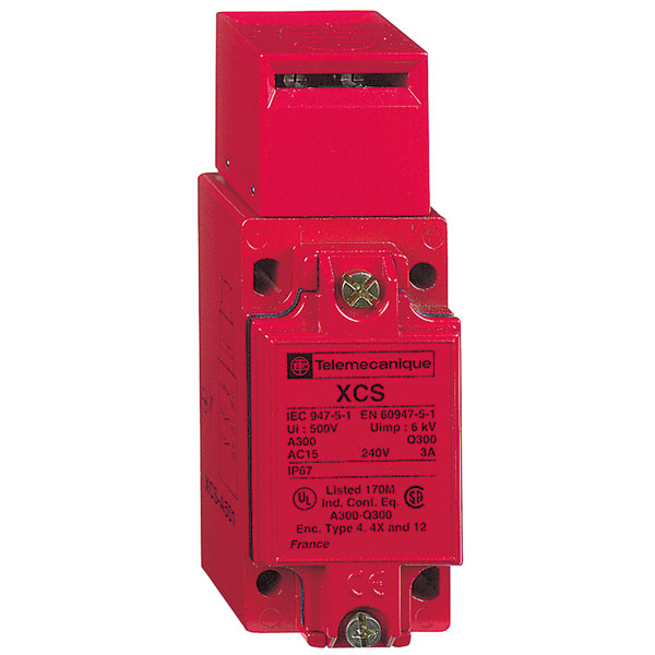 Telemecanique XCSA702 2NC+NO M20 Slow Break Metal Safety Switch | Rapid ...