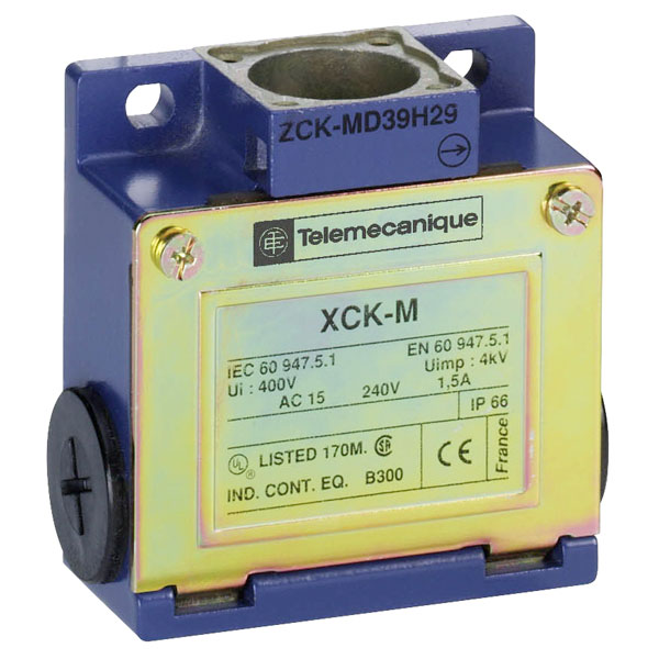 Telemecanique ZCKMD39H29 2NC+NO Snap M20 Limit Switch Body | Rapid ...