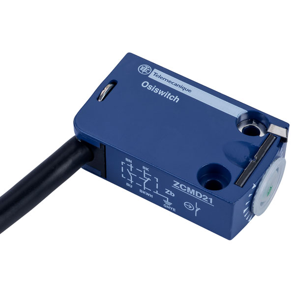 Telemecanique ZCMD21L5 NC+NO Snap Silver 5M Cable Limit Switch Body ...