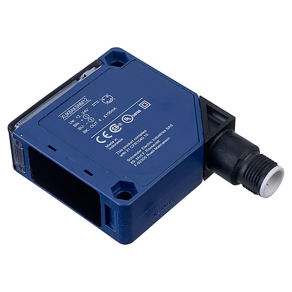 Telemecanique XUK8AKSNM12 1m M12 Diffuse Single Mode Photoelectric ...