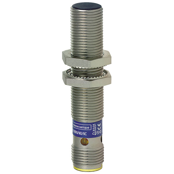 Telemecanique XS1M12KP340D 2mm M12 Connector Brass Inductive Proximity Sensor | Rapid Electronics