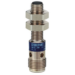 Telemecanique XS608B1PAM12 2.5mm M8 Connector SS Inductive Proximity Sensor | Rapid Online