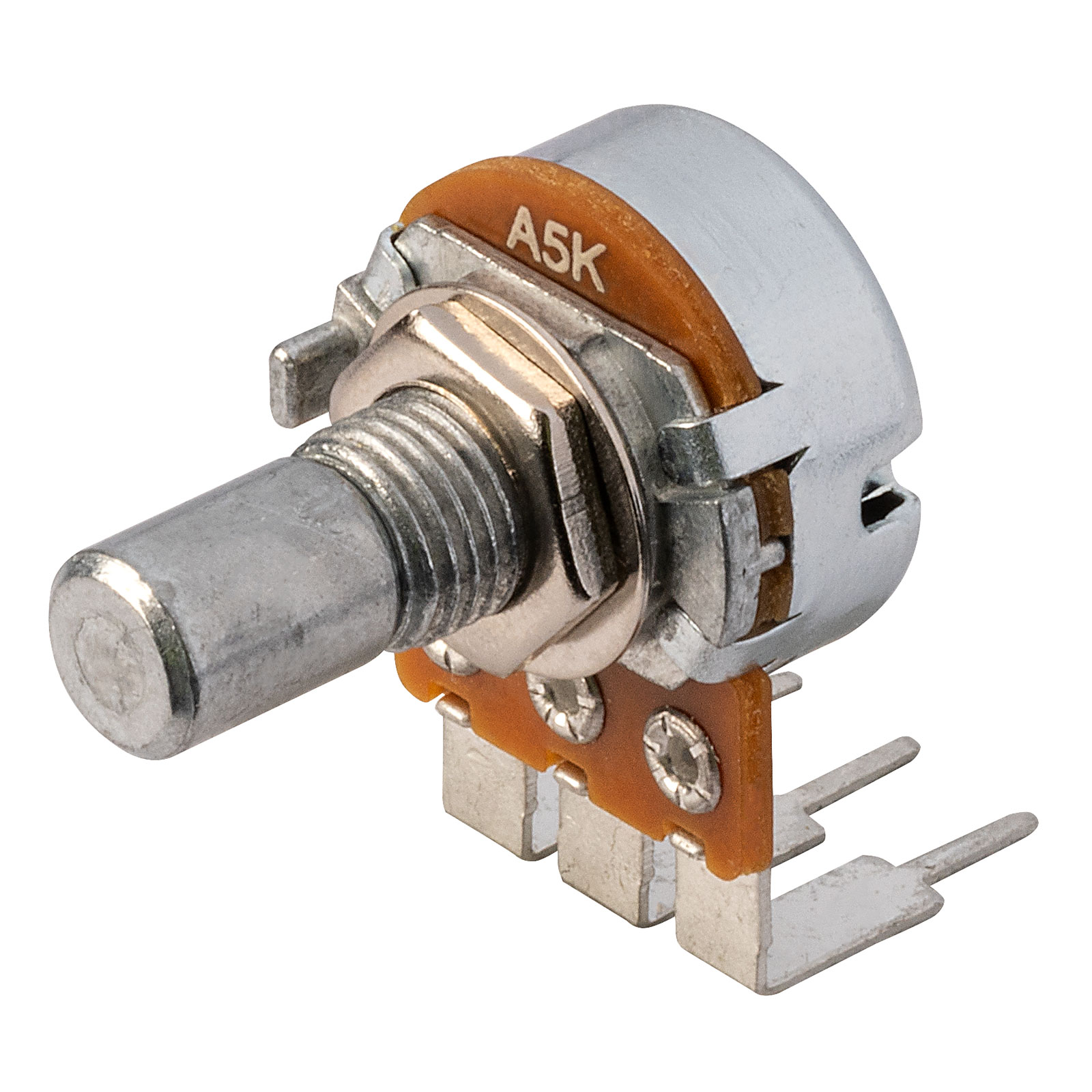 Taiwan Alpha RV16AF-41 5K Log 16mm Metal Case PC mount Potentiometer ...