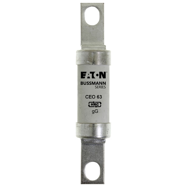 Bussmann CEO63 63A 500Vac BS88 gG Bolted Tag A4 Standard British Fuse ...