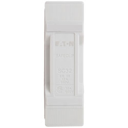 Bussmann SC32H-DWH 32A Front Connected White Safeclip Fuse Holder ...