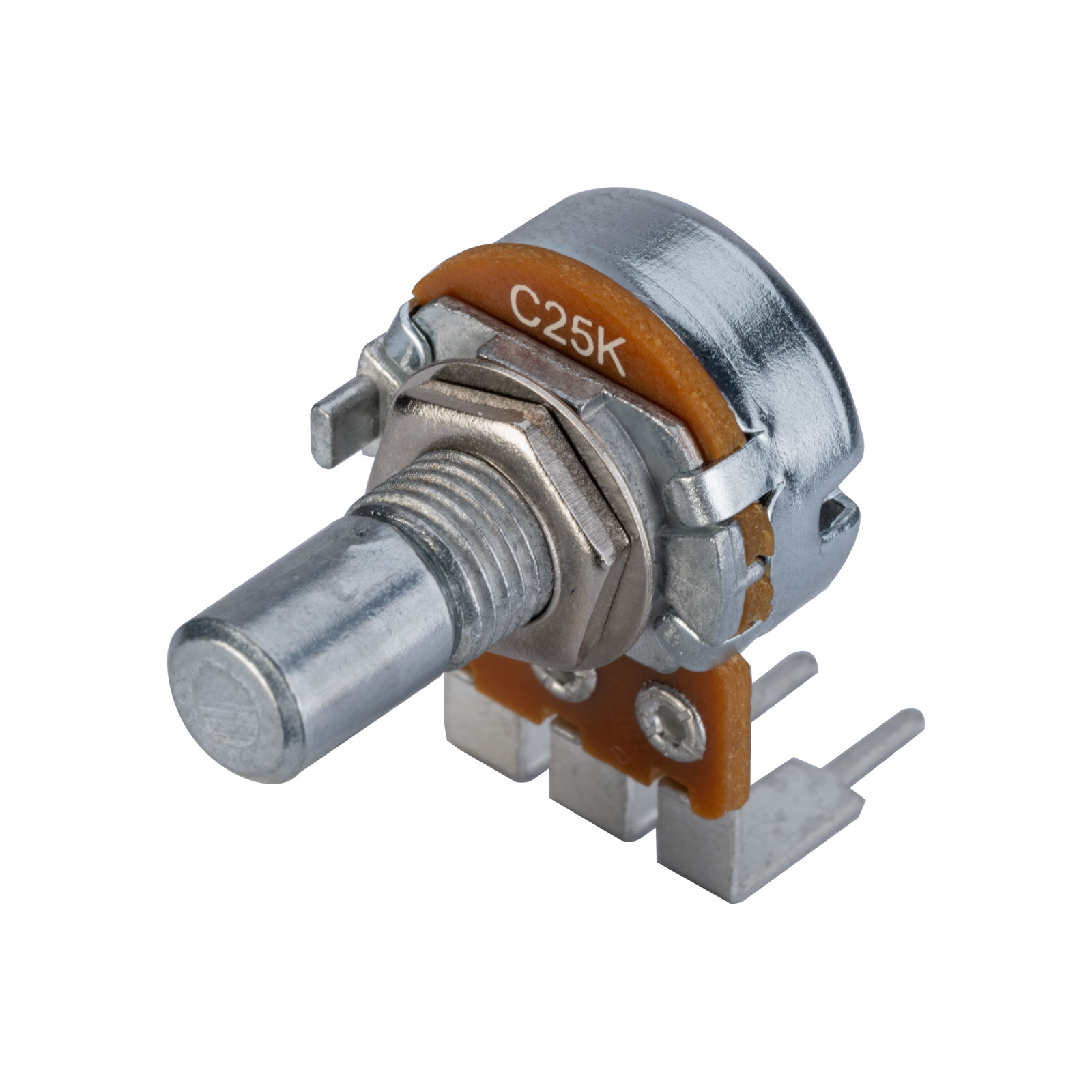 Taiwan Alpha RV16AF-41-15R1-C25K-3 25K Audio 16mm Metal Case PC Mount ...