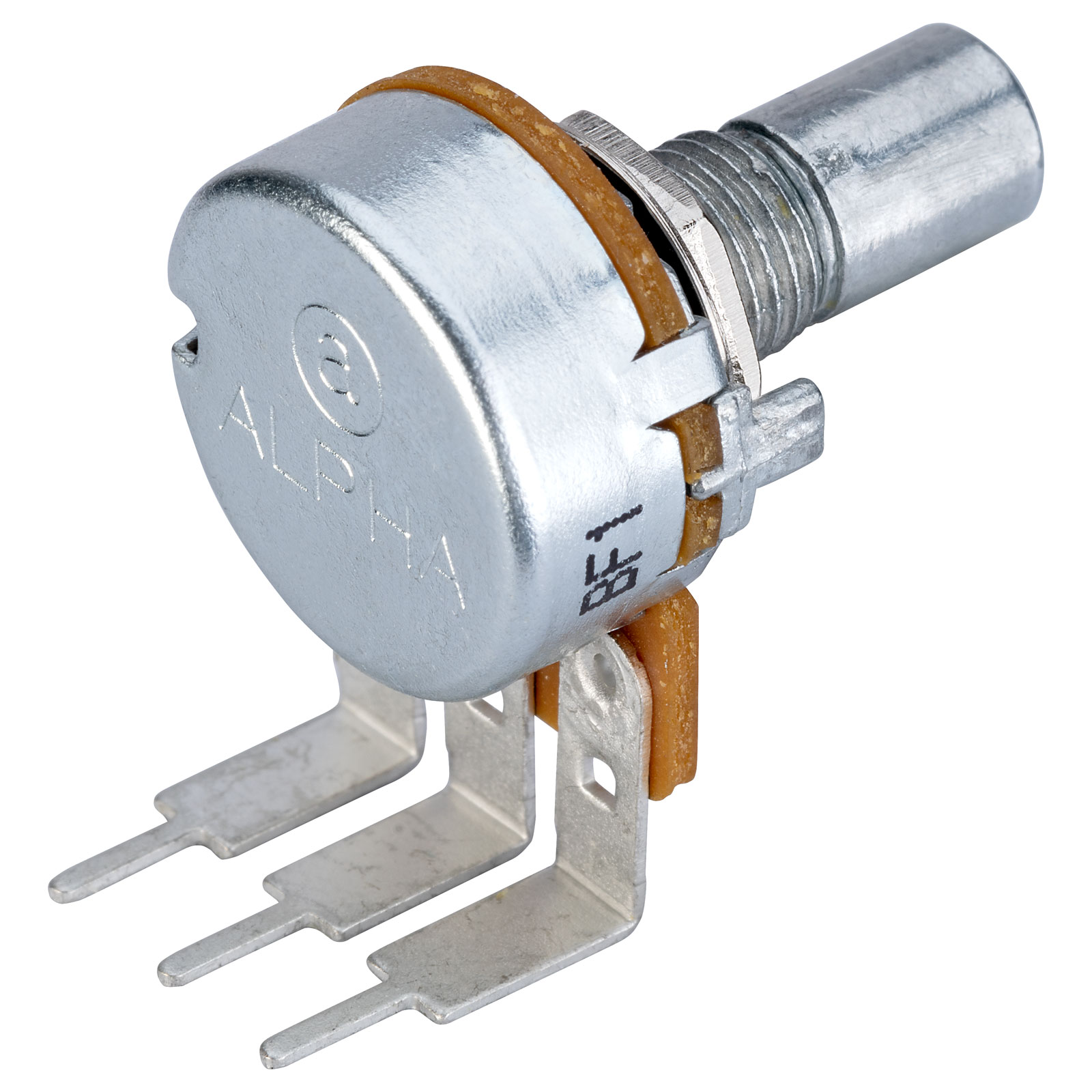 Taiwan Alpha RV16AF-41-15R1-C250K-3 250K Audio 16mm Metal Case PC Mount ...