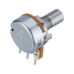 Taiwan Alpha RV16AF-20-15R1-A100K-3 100K LOG 16mm Metal Case Horizontal ...