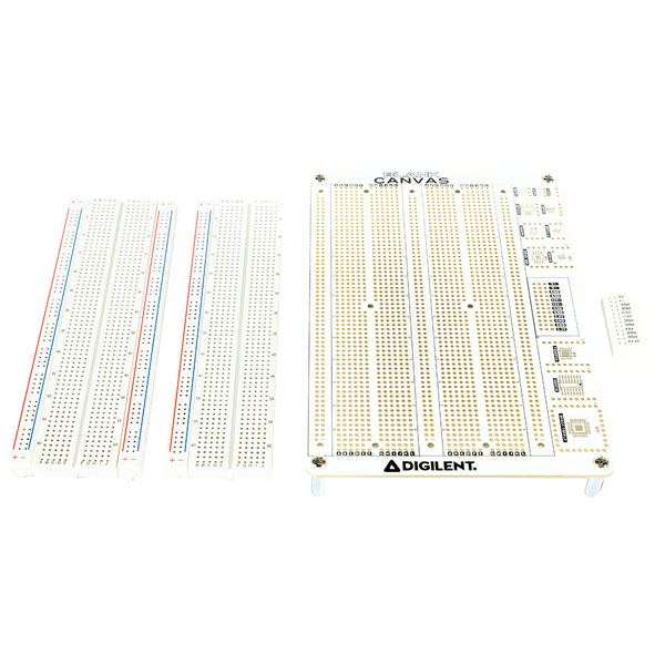 Digilent 471-032 Blank Canvas with two solderless breadboards | Rapid ...