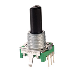 Taiwan Alpha 12mm Vertical Encoder 20mm M9 Bushing Flat Insulated Shaft ...