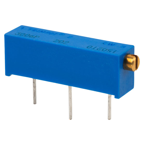 Bourns 3006P-1-202LF 2k 3006p 10% 0.75 Multiturn Cermet Pot | Rapid ...