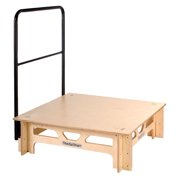 StackaStage 900mm High Hand Rail | Rapid Electronics