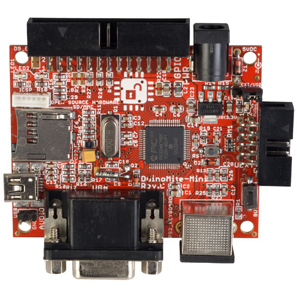 Olimex DUINOMITE-MINI Microchip PIC32MX795 Duinomite Maximite | Rapid Online