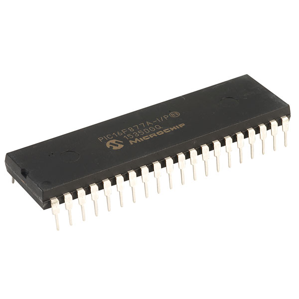 Microchip Pic16f877a Ip 8 Bit Microcontroller Dip40 Rapid Electronics