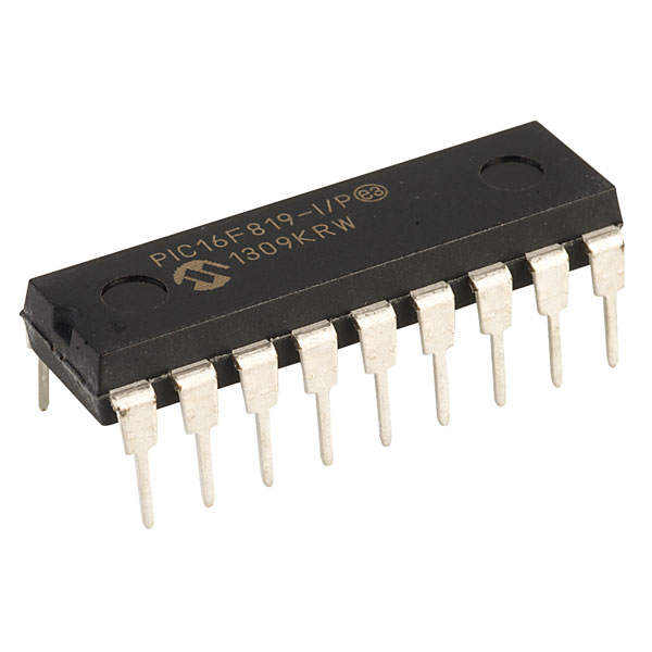 Microchip Pic16f819 Ip Microcontroller 8 Bit Dip18 Rapid Electronics