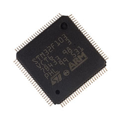 ST STM32F103VCT6 Microcontroller 32-bit ARM Cortex M3 72MHz 256kB LQFP 100 | Rapid Online