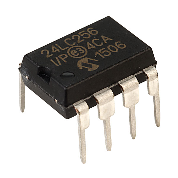 Microchip 24LC256-I/P 256K Serial EEPROM | Rapid Electronics