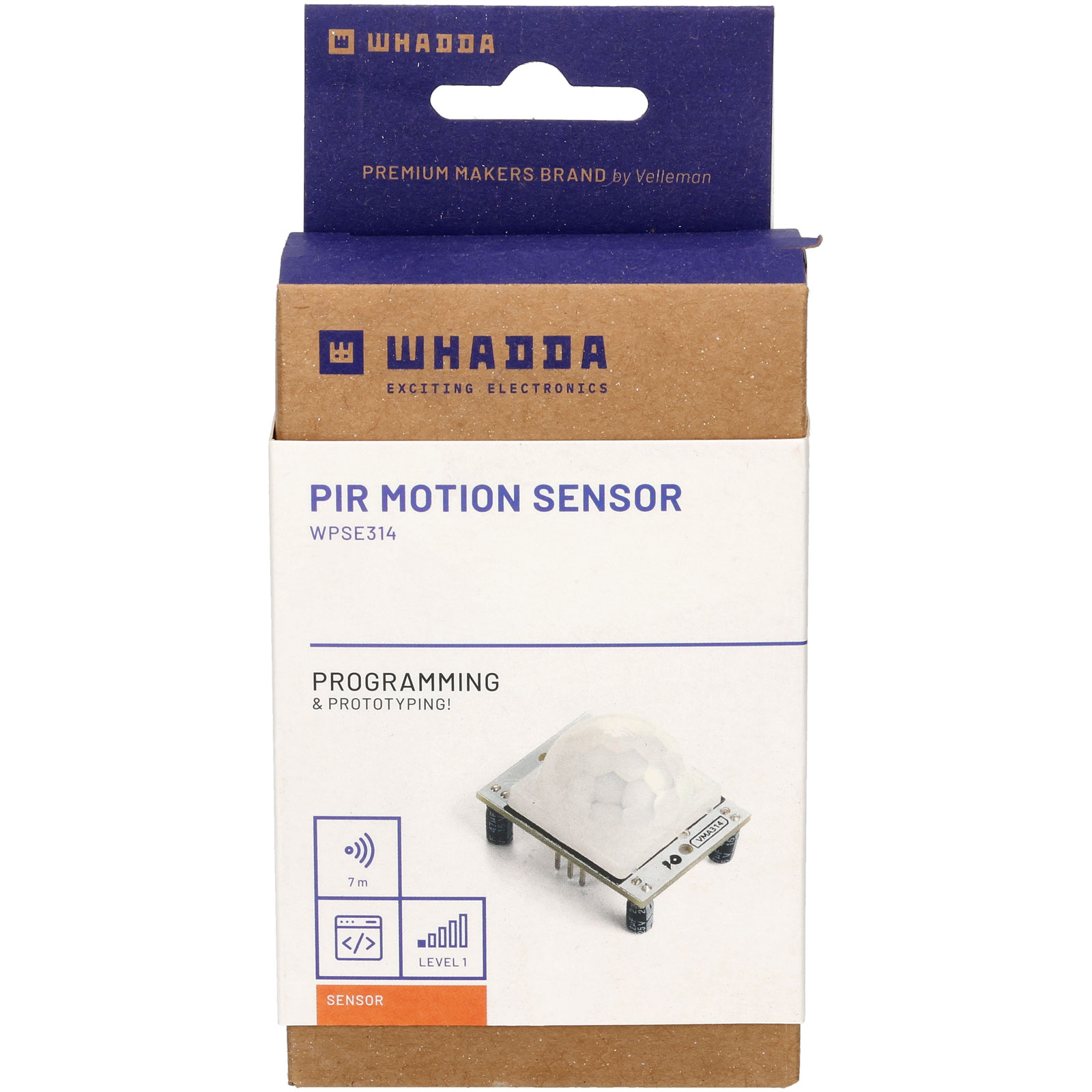 Whadda WPSE314 Pir Motion Sensor | Rapid Online