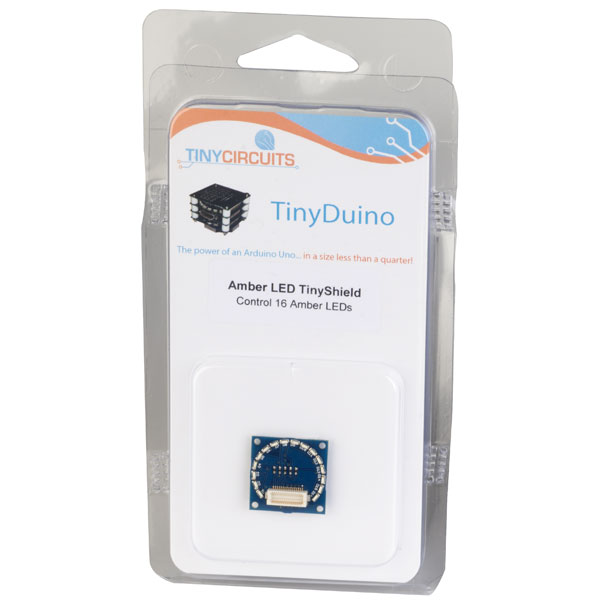 Tinycircuits Asd2411 R La Miniature Arduino Compatible 16 Edge Leds