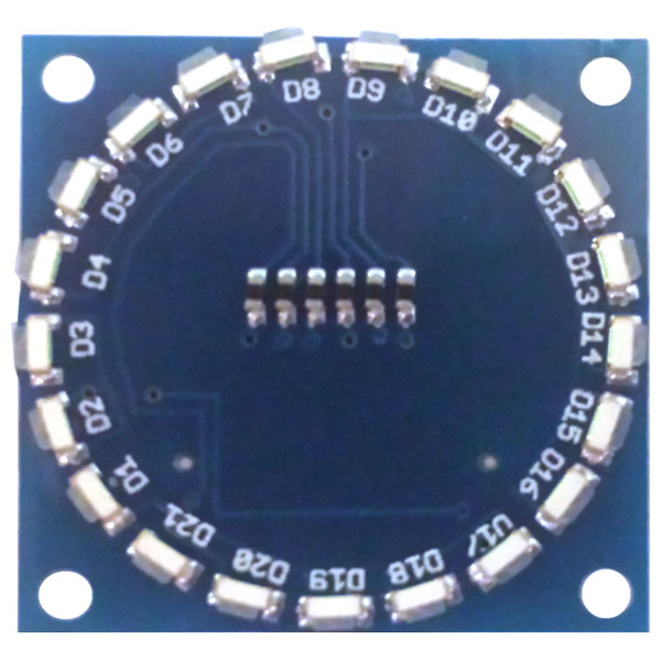 TinyCircuits ASD2412-R-LG Mini Arduino Compatible Circle Edge LEDs ...