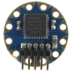 TinyCircuits ASM2101 TinyLily Mini Arduino Compatible Wearable Processor Board | Rapid Online