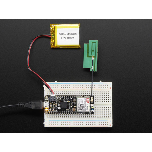 Adafruit 3027 Feather 32u4 FONA Arduino Compatible | Rapid Online