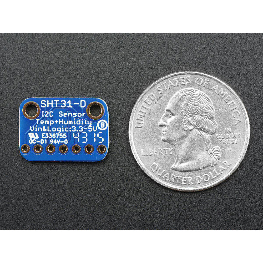 Adafruit 2857 Sensiron SHT31-D Temperature & Humidity Sensor Breakout I2C | Rapid Online