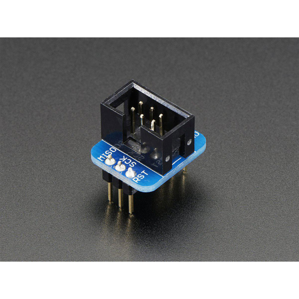 Adafruit 1465 6-pin AVR ICSP Breadboard Adapter Mini Kit | Rapid ...