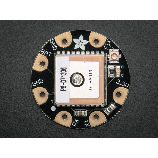 Adafruit 1059 FLORA Wearable Ultimate GPS Module | Rapid Online