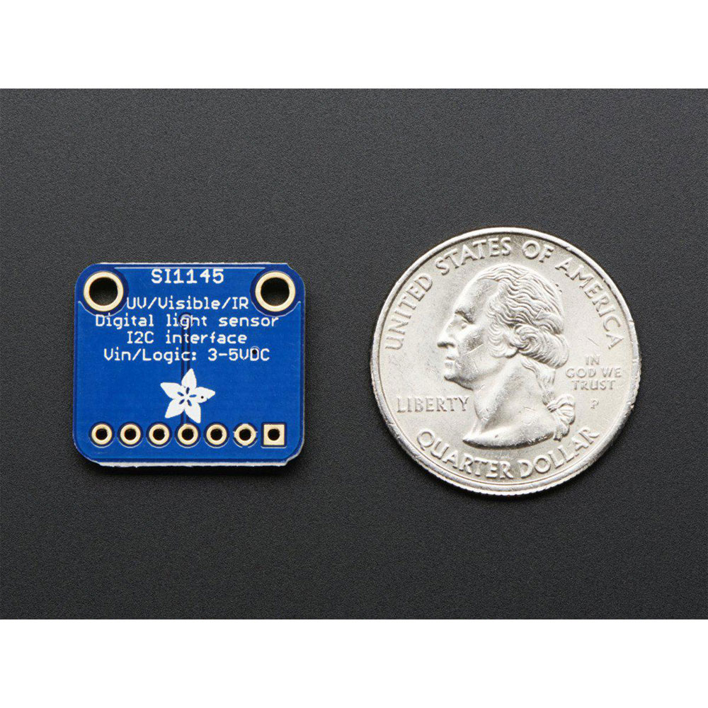 Adafruit 1777 SI1145 Digital UV Index / IR / Visible Light Sensor I2C ...