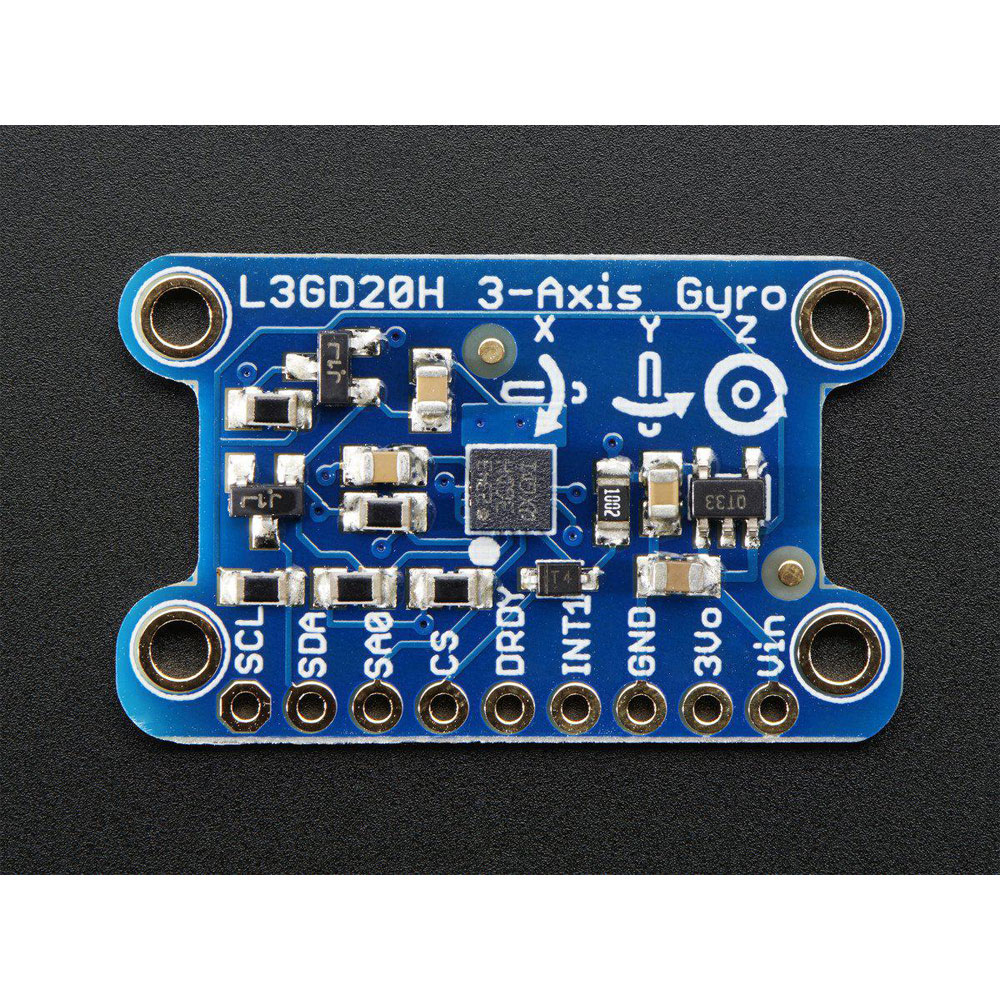 Adafruit 1032 L3GD20 Triple-Axis Gyro Breakout Board | Rapid Electronics