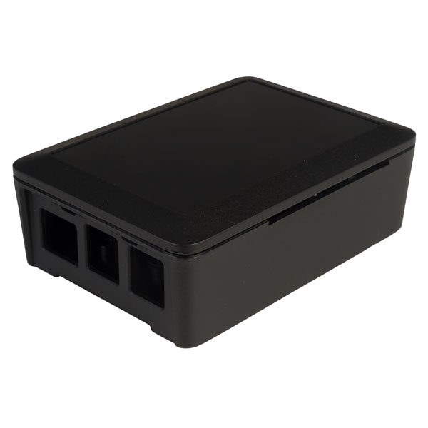 Cyntech RBPLU-BLACK-01 Raspberry Pi Model B+ / 2 Case in Black | Rapid ...