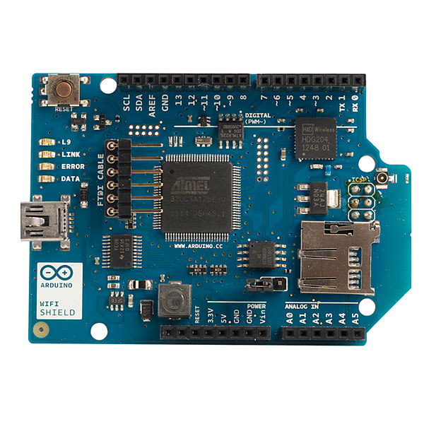Arduino WiFi Shield with Antenna Connector A000089 | Rapid Online